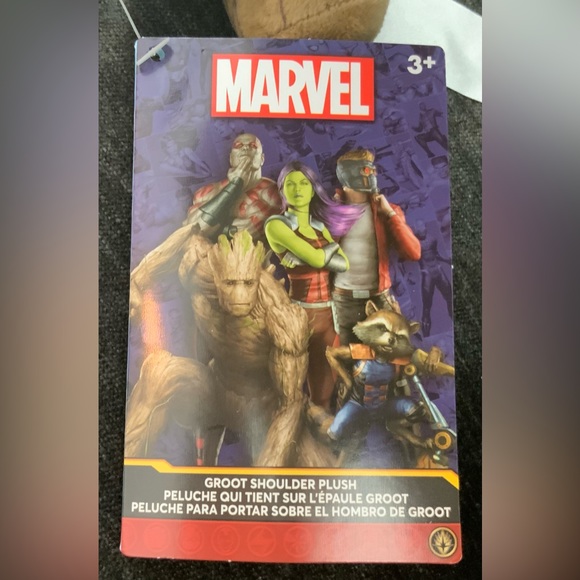 Disney | Toys | Marvel Groot Mini Magnetic Shoulder Plush Guardians Of ...